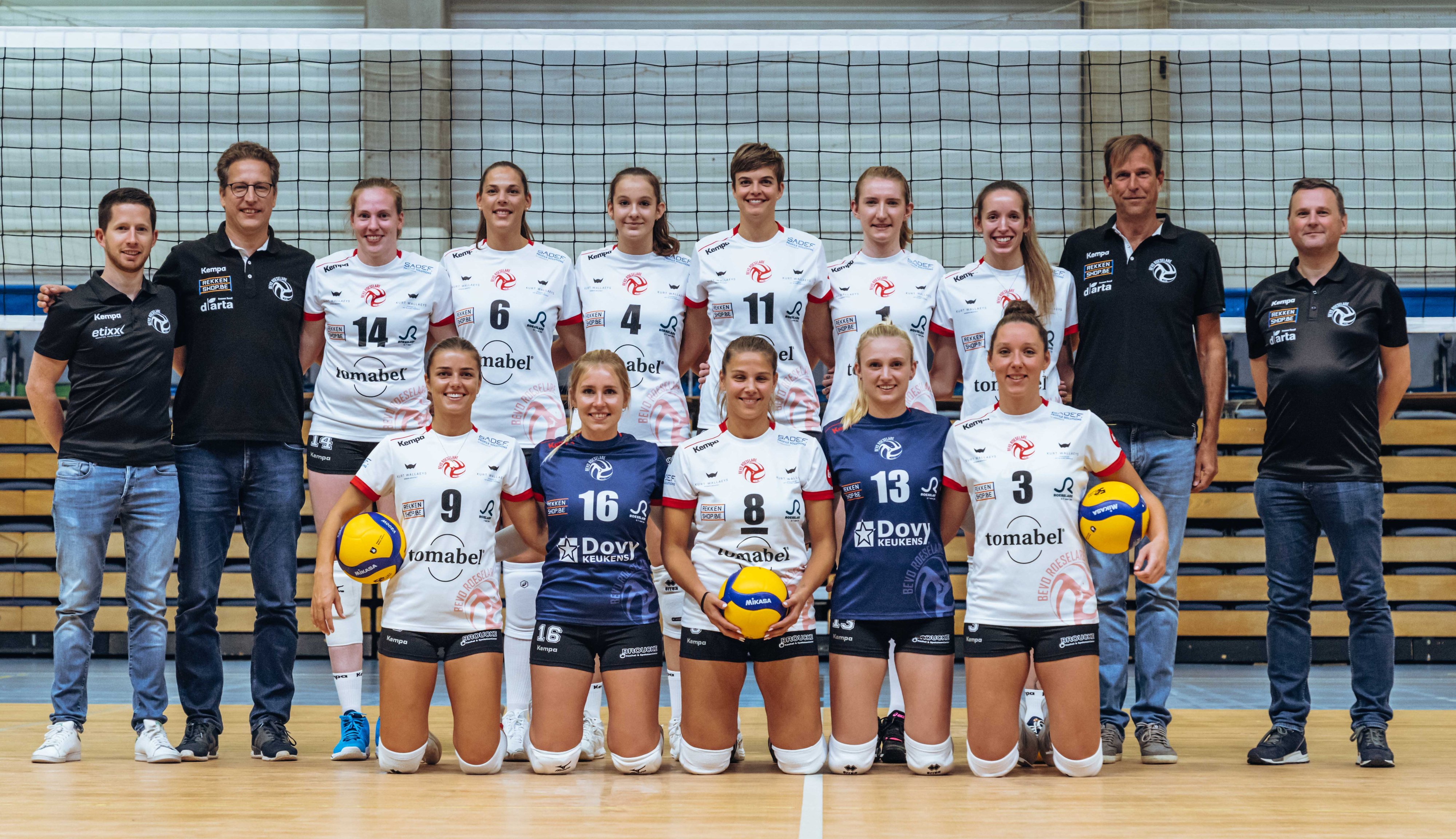 Teams Liga Dames | Lotto Volley League