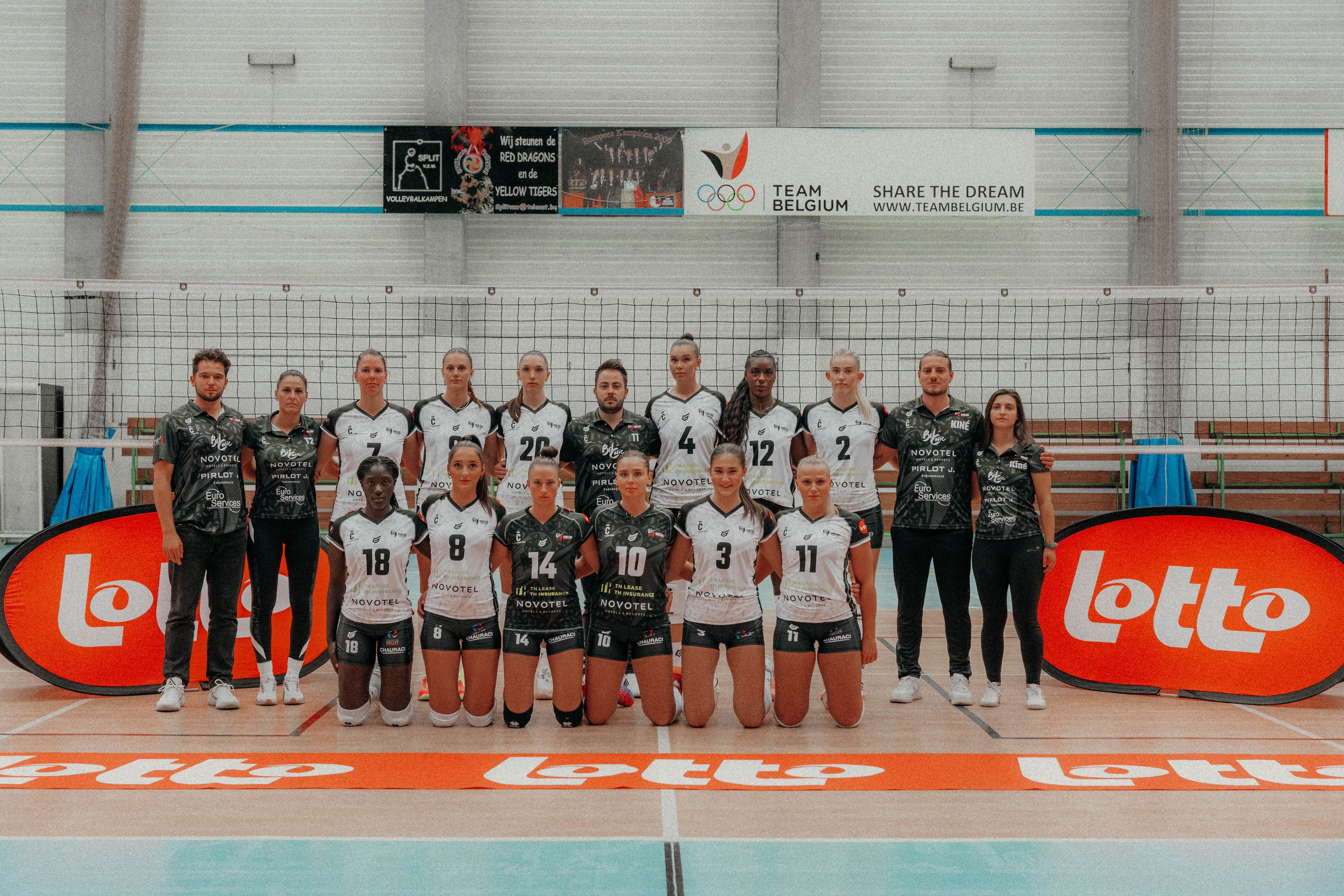 Teams Liga Dames | Lotto Volley League