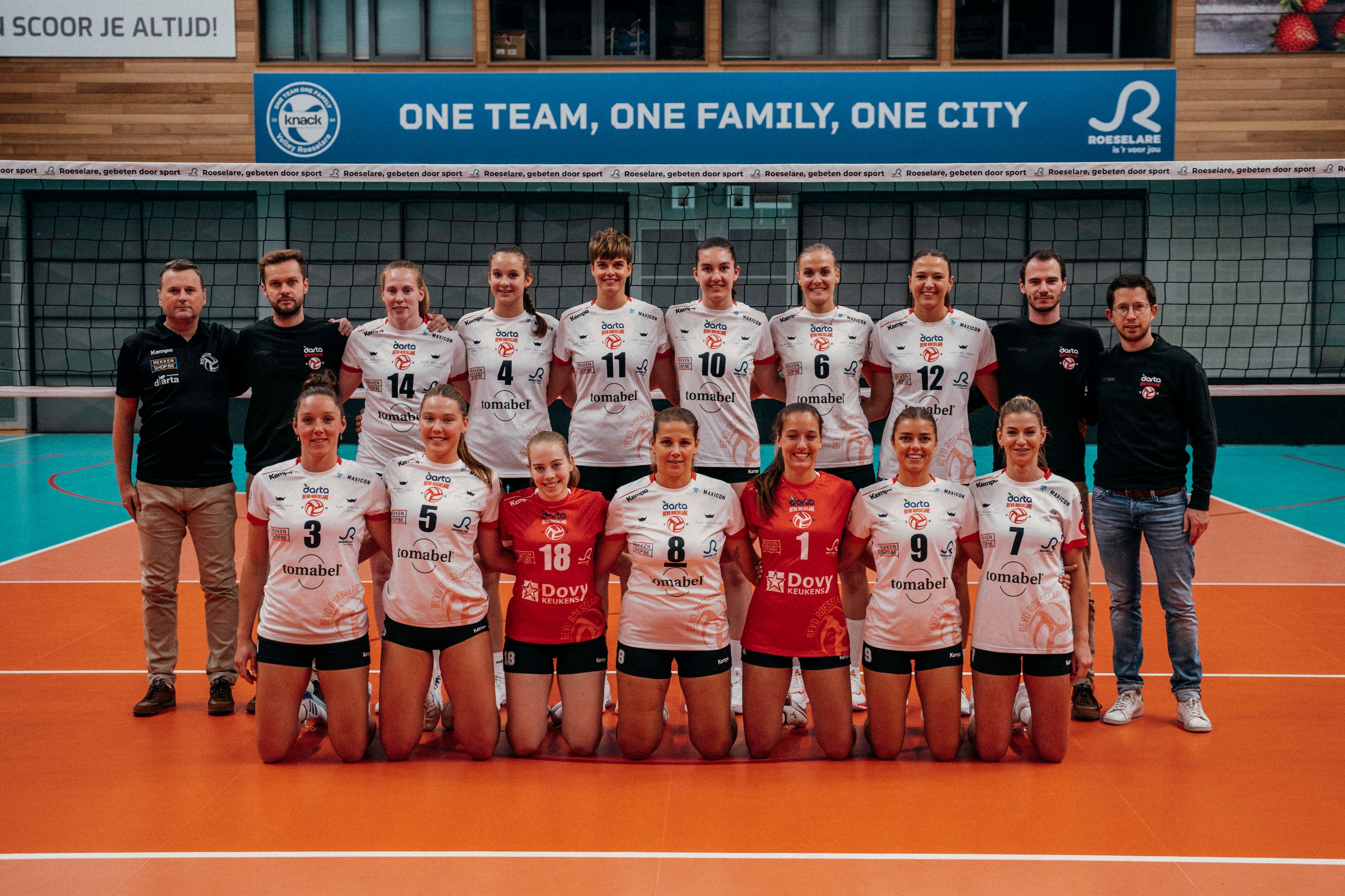 Teams Liga Dames | Lotto Volley League